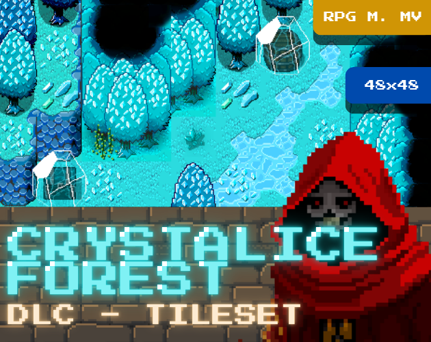 CRYSTALICE FOREST Tileset DLC (RPG MAKER MV / MZ) - Release Announcements - itch.io
