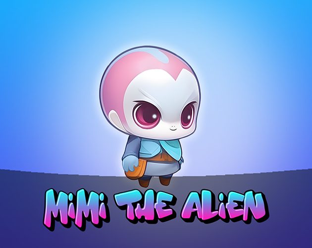 Mimi The Alien - 2D Animated Character (Spriter) by Gamelauncher Shop