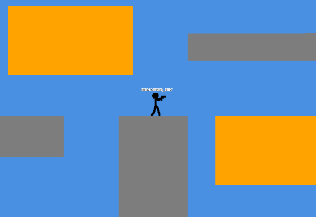 Stickman Platformer Shooter Game by REAL_MIRSID