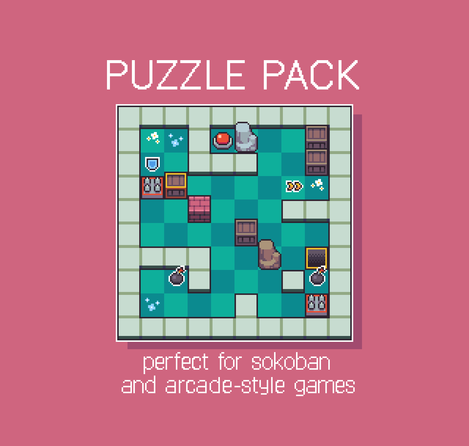 Pixel Art - 16x16 Puzzle Pack by iClaimThisName
