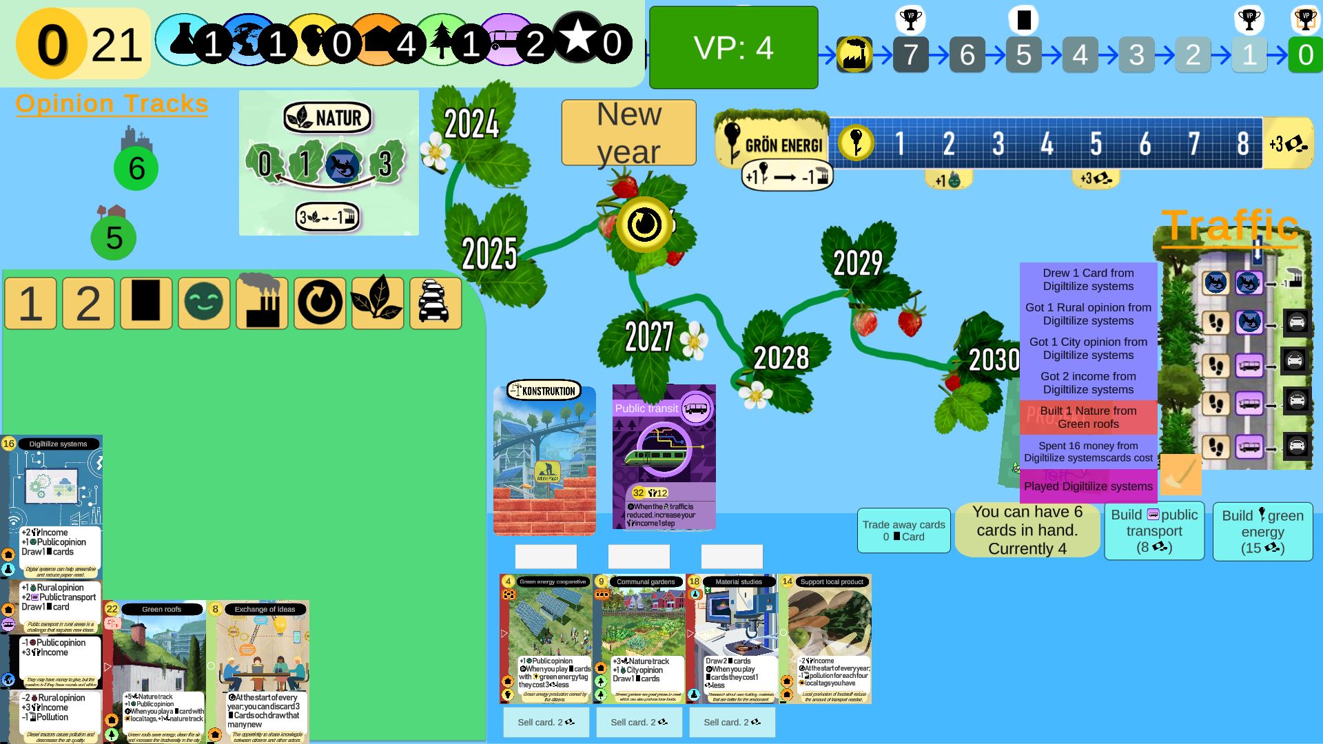 New UI, fixed tuturials, end screen and more! - Mariestad Climate Game ...