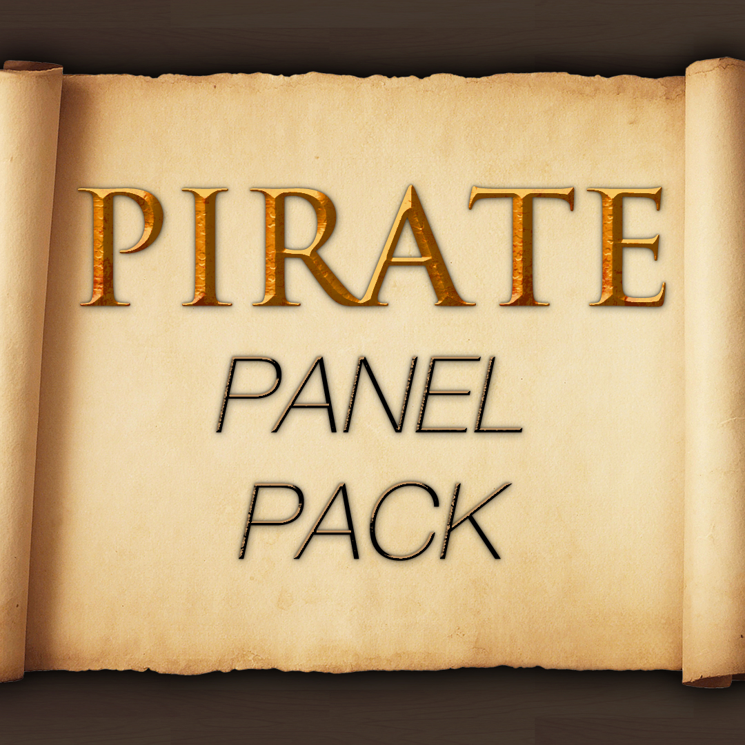 Pirate UI Panel Asset Pack by Abstergo Design