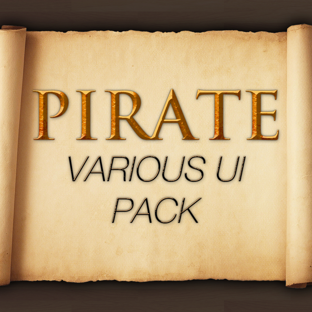 Pirate UI Various Icons by Abstergo Design