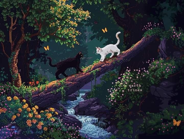 Cat Forest! by plluviial