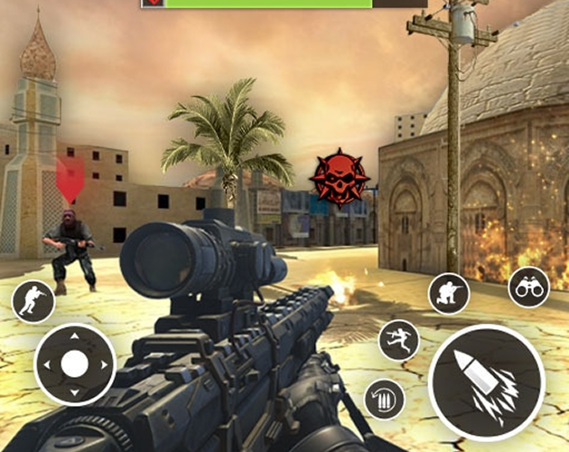 FPS Commando Gun Shooting Game ShootOut by FINGERNIC