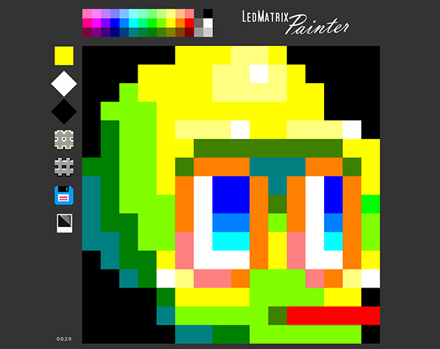 Led Matrix Painter by handscandance