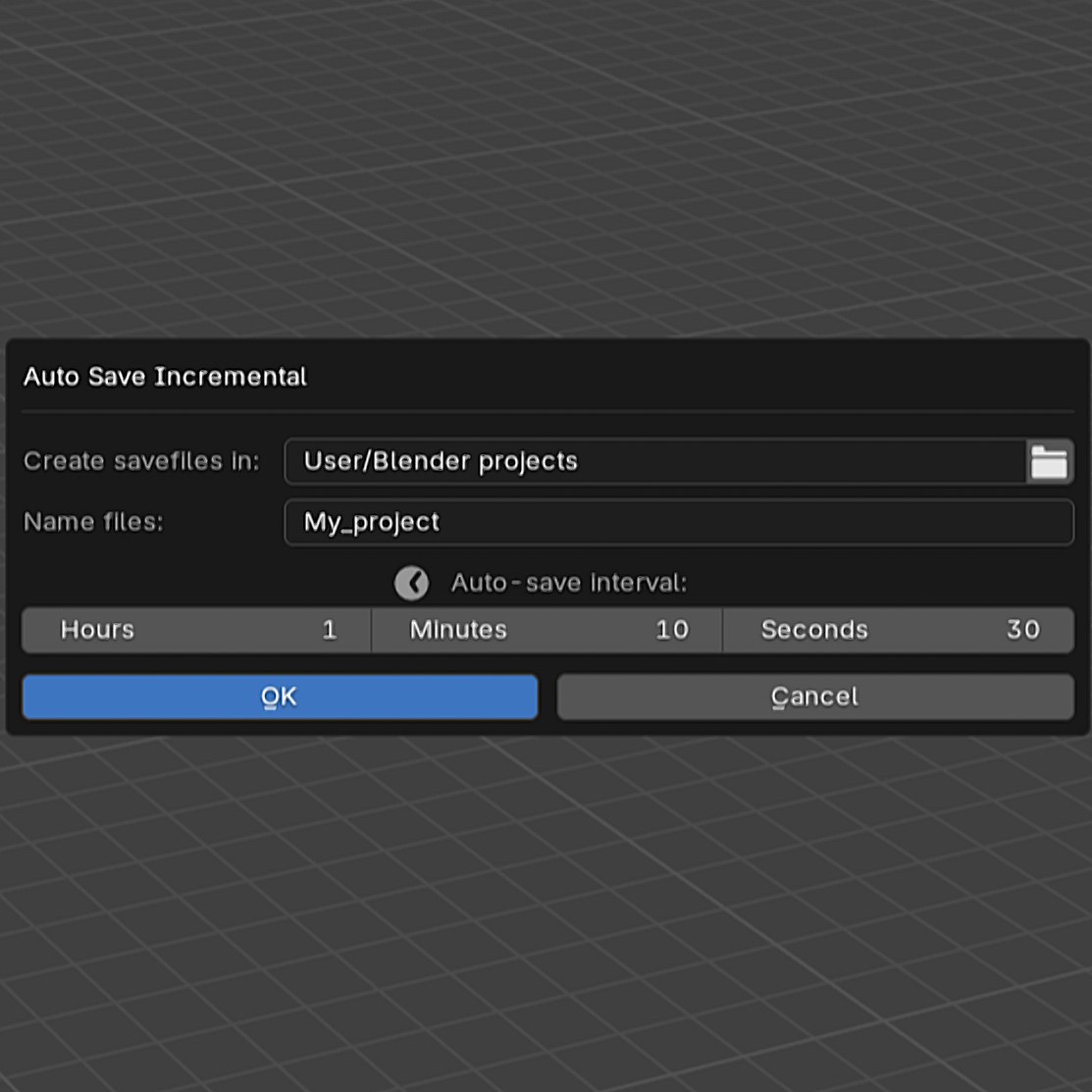 Auto Save Incremental for Blender by Studio156
