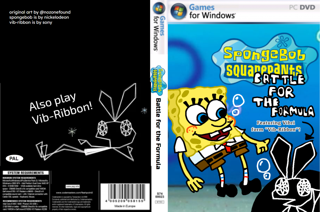 SpongeBob SquarePants: Battle for the Formula by Thomassssssssssssss