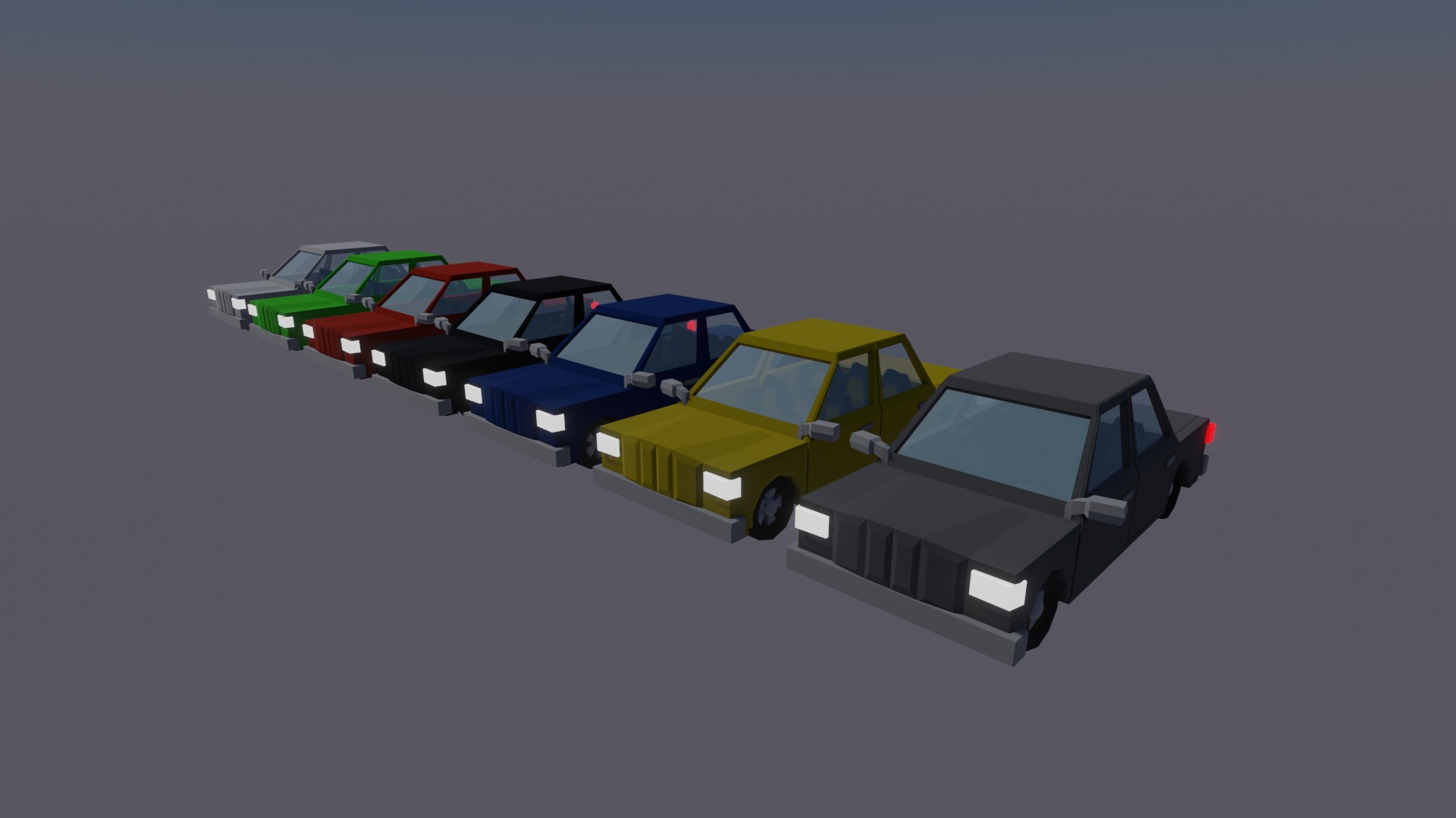 Seven Cars Kit Free by maiastudios