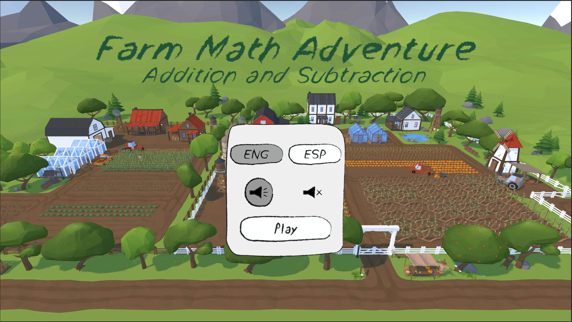 Farm Math Adventure: Addition and Subtraction by Gigi Studio