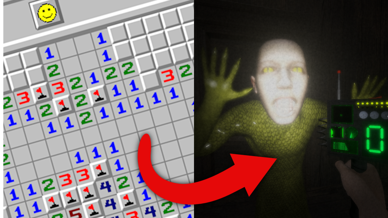 First-Person Minesweeper Horror by matt-the-dev