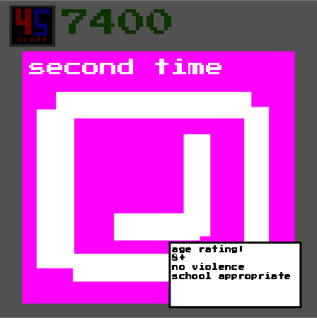 second time by 45craft games