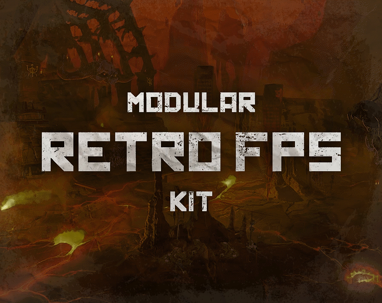 Devlog 1.5: Improvements & new modular bits - Retro FPS Kit (CC0) by 🍕 Pizza Doggy