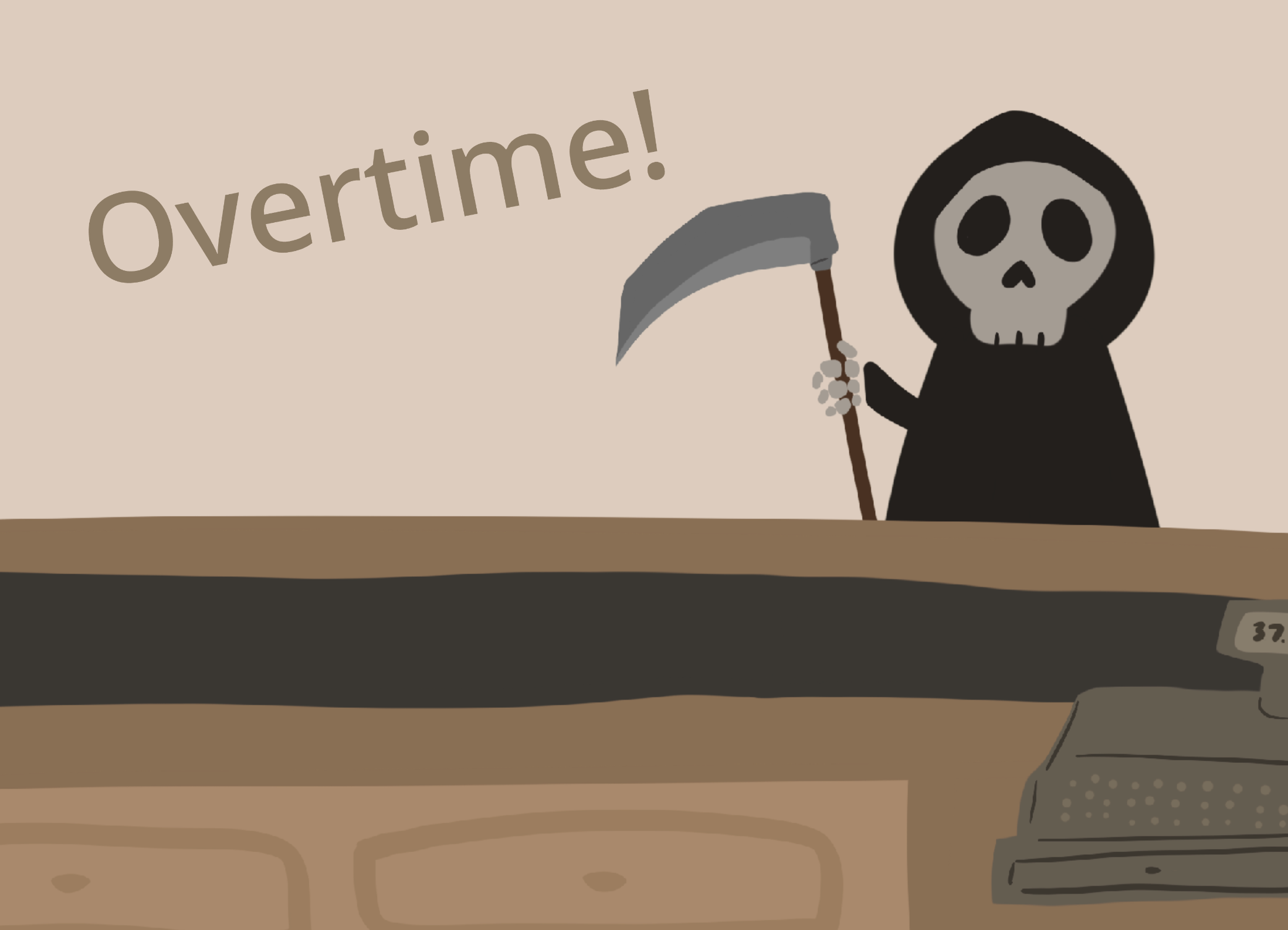 The Grim Reaper's Overtime by chocolatte12 for Indie Dev Game Jam #6 ...
