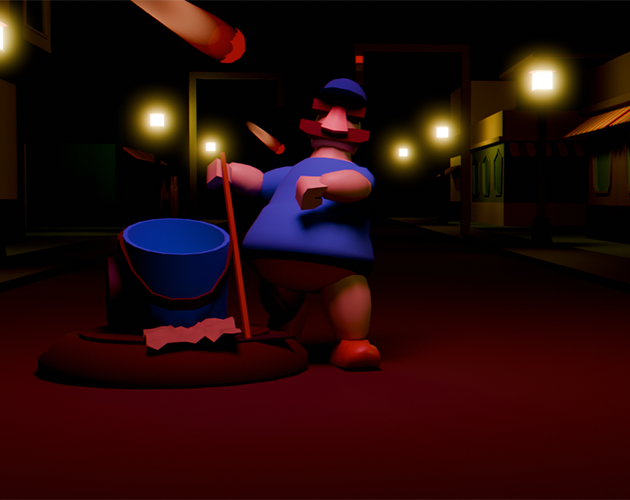 Janitor Jack Under Attack by somethinglikegames, redlolirani, Benny der ...