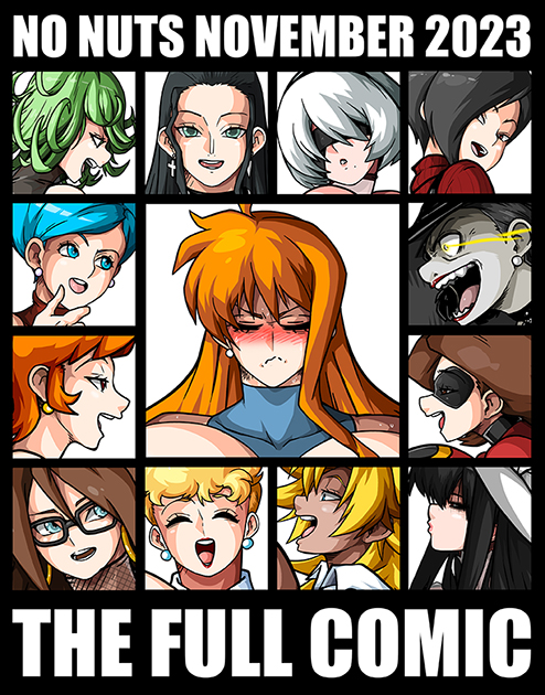 NO NUTS NOVEMBER 2023 + ENDING comic by WITCHKING00'S STORE