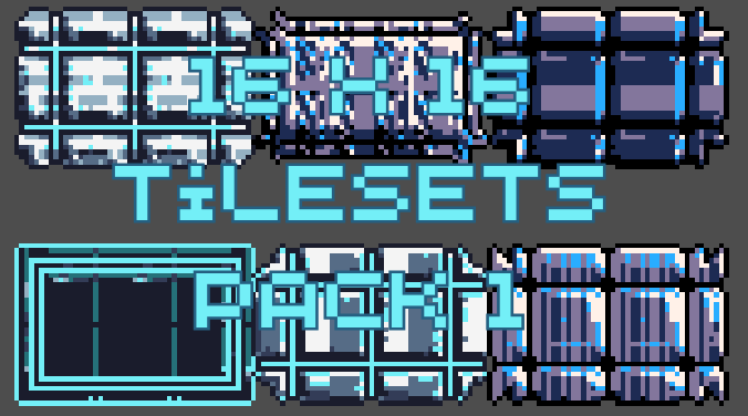 16 x 16 Tilesets pack (Auto tile support) by Abdouabdoudou2010