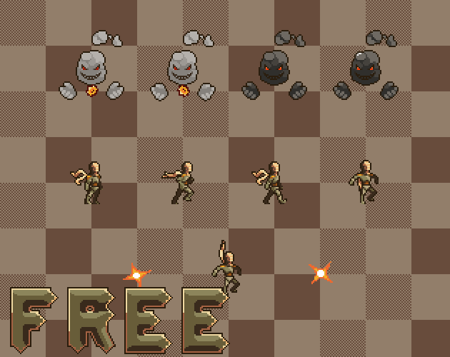 Steam punk sprites by Shad.din
