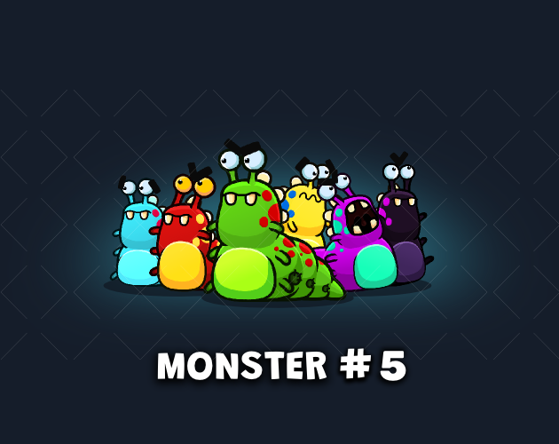 Monster 05 by Robert Brooks - gamedeveloperstudio.com