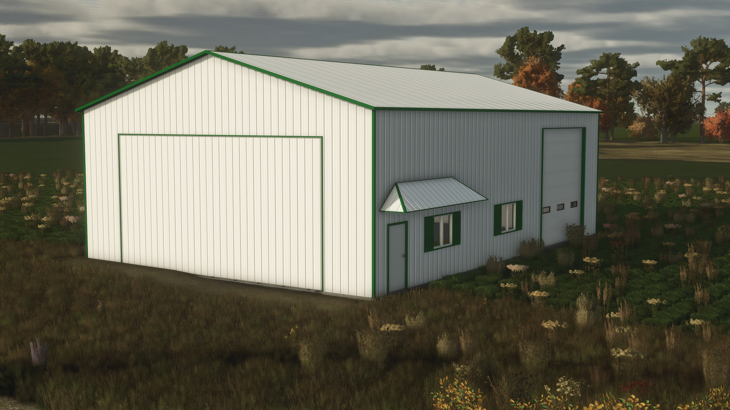 FS25 Small Heated Shop by LJR Modding