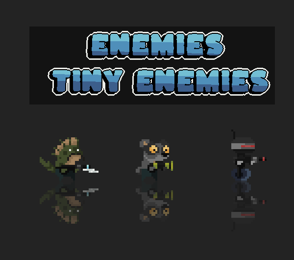 Enemies Series - Tiny Enemies #7 by Dead Pixels