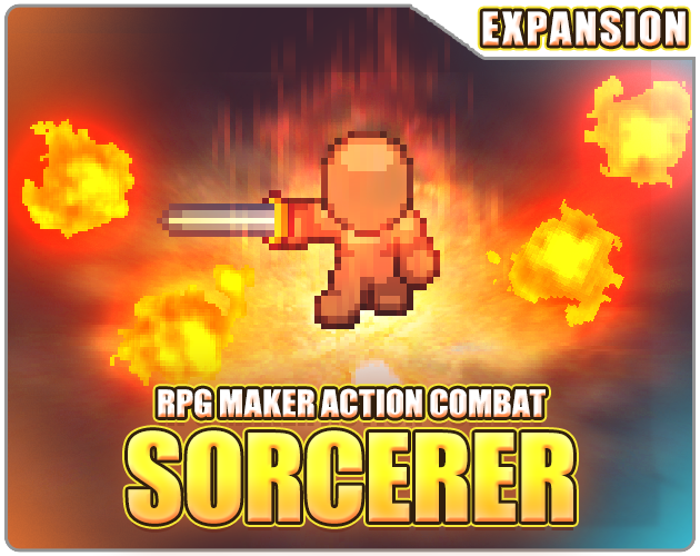 Sorcerer Skill Pack - RPG Maker Action Combat Expansion by Sang Hendrix