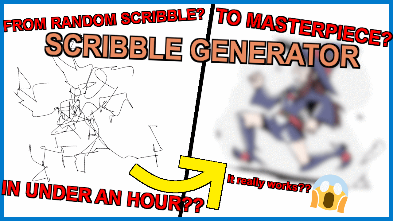 random scribble generator by dedalove