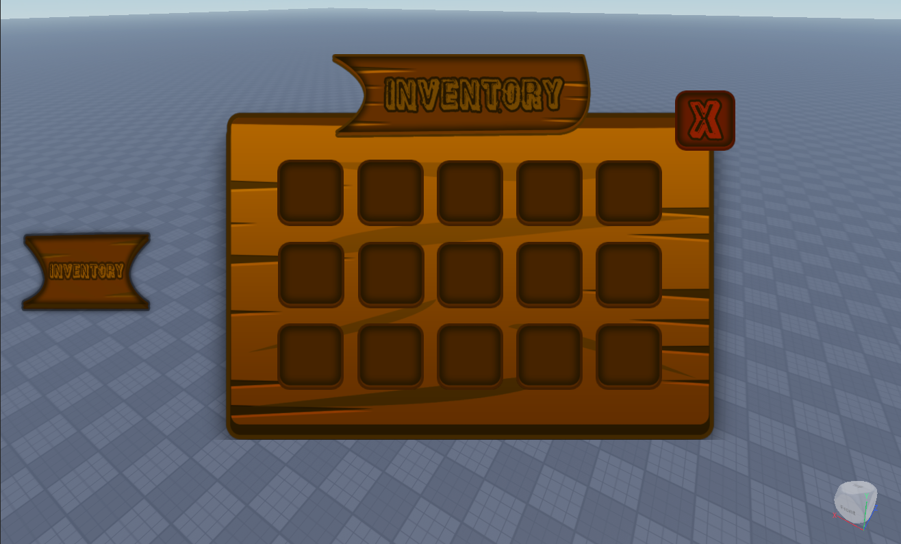 Roblox cartoony wooden inventory UI for sale (IT'S -30% BECAUSE OF THE LAUNCH DAY!)) - itch.io