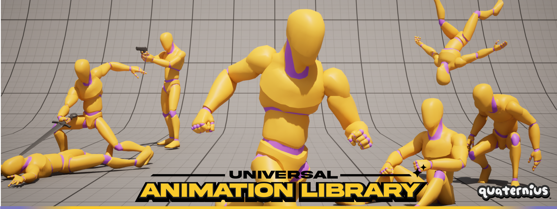 Universal Animation Library by Quaternius