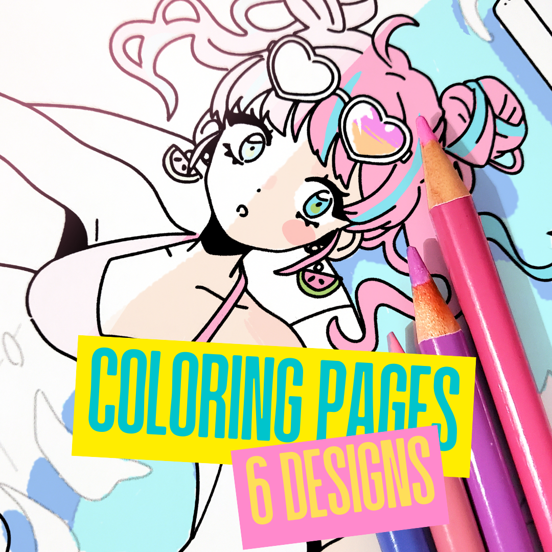 Printable Coloring Pages by Camila Gormaz