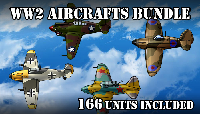 WW2 AIRCRAFTS BUNDLE (Save 15%) by Raketenfaust - itch.io
