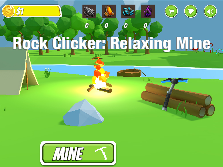Rock Clicker: Relaxing Mine by Mayama Maicez