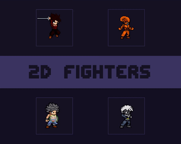 2D Fighter Pack by Asset Bakery