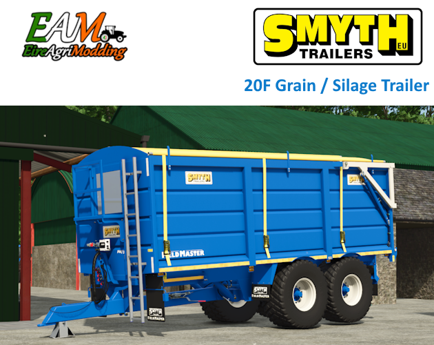 Smyth Field Master 20F Grain / Silage Trailer by 4DModding