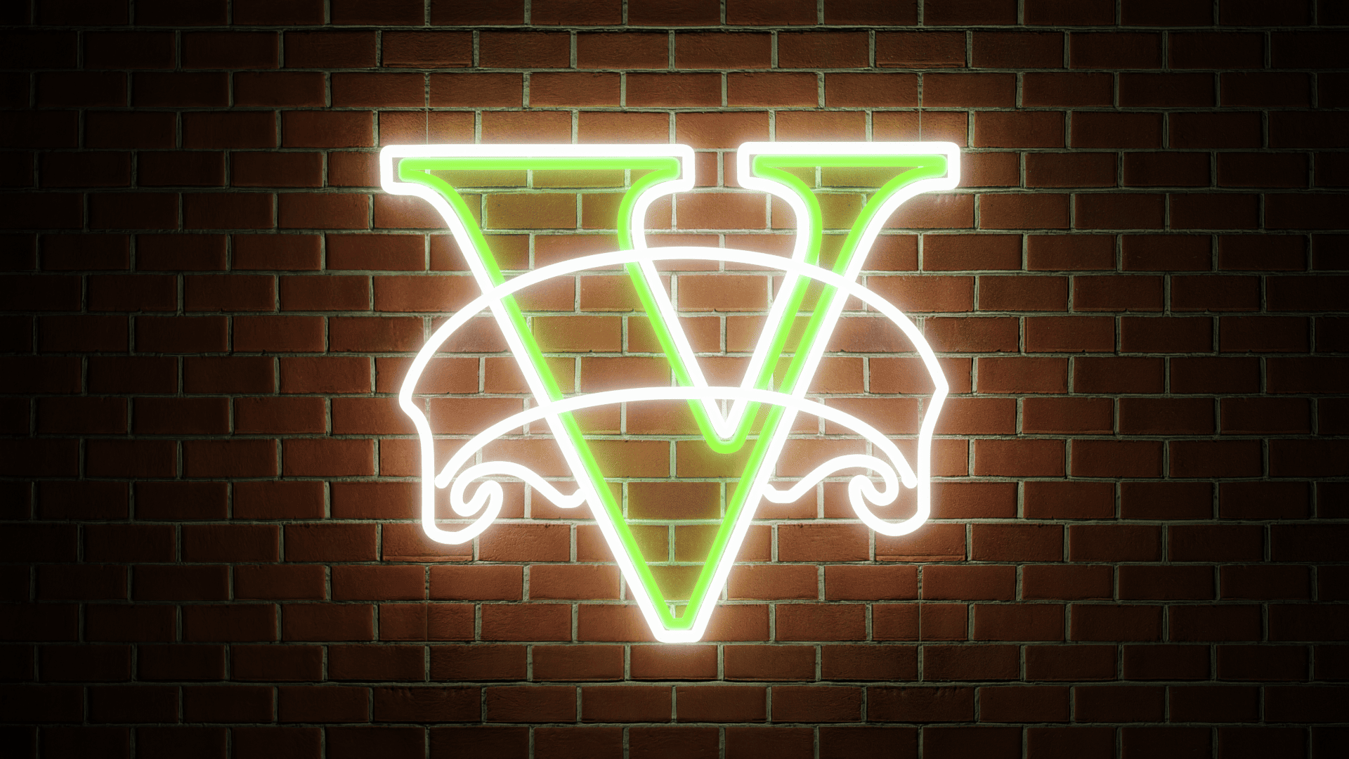 GTA V Neon logo by Daniel