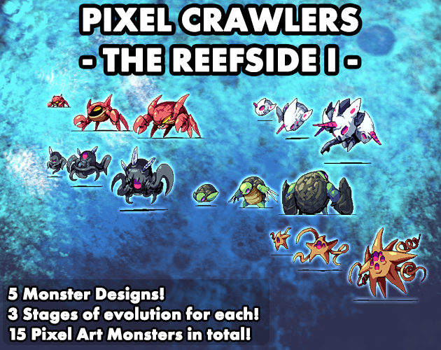 Pixel Crawlers - The Reefside I by Aekashics