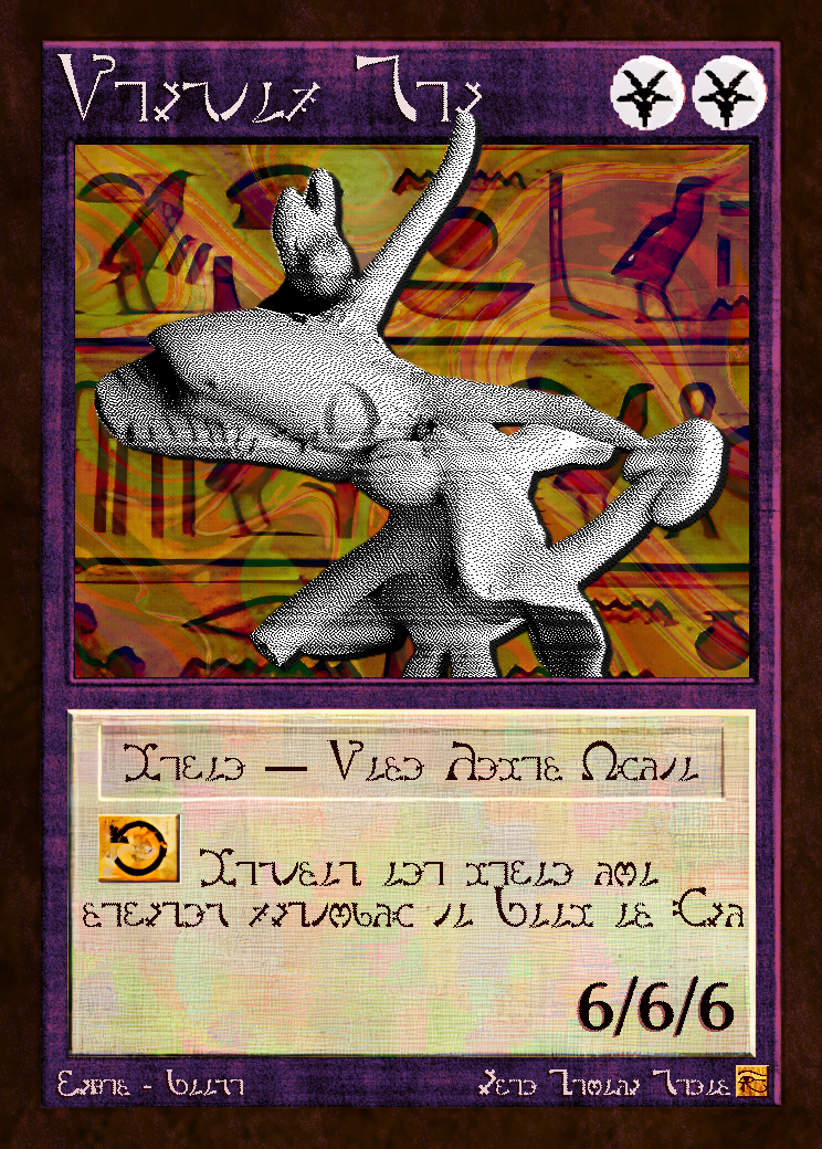 Imaginary Card Jam Submission (Beast from the Sea) by dev_goose for Imaginary Cards Jam - itch.io