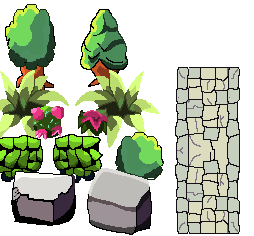 Top-Down Forest Tileset – Pixel Art RPG Nature Pack by VisiCore