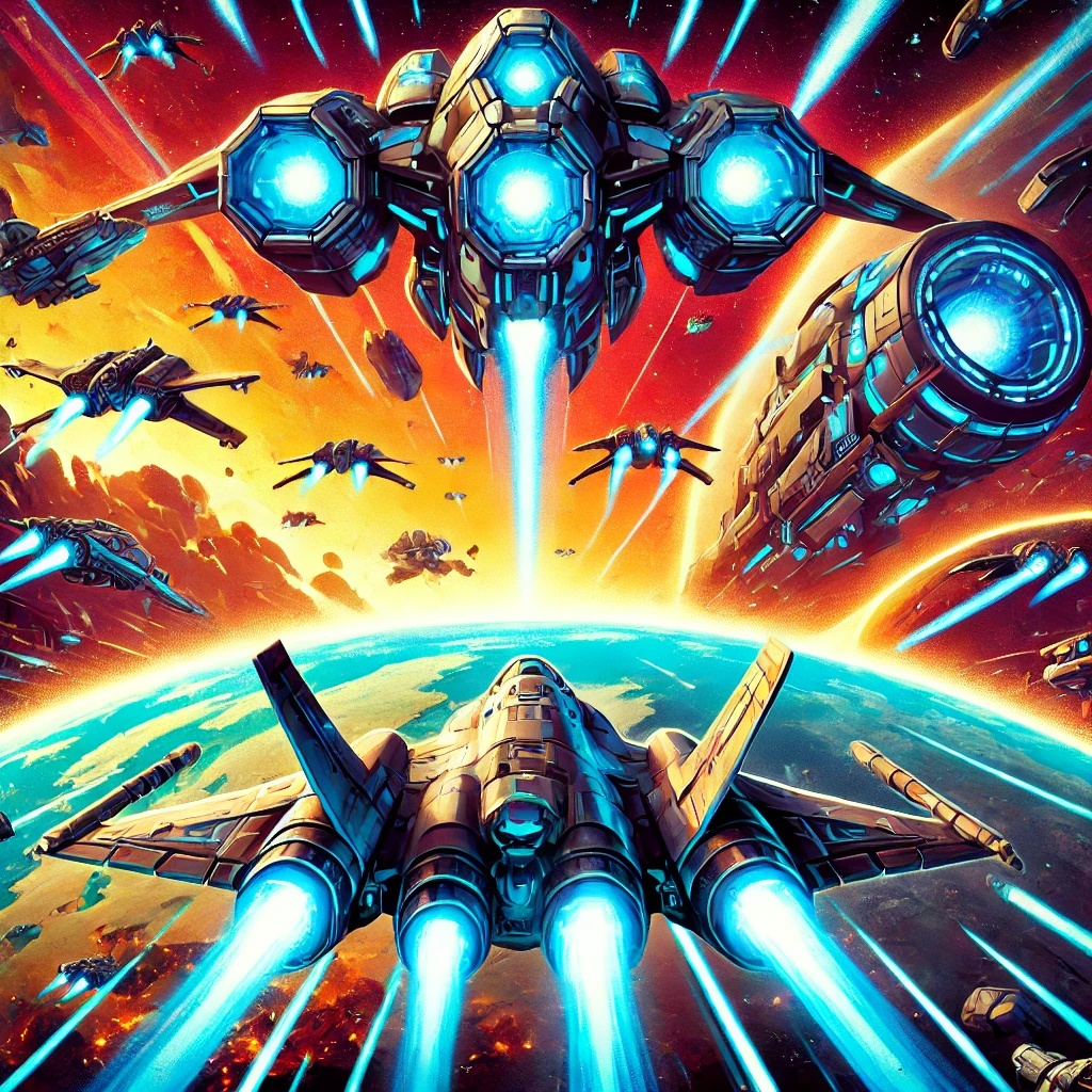 Drone Attack Deluxe - ATARI 2600 by artefacto games