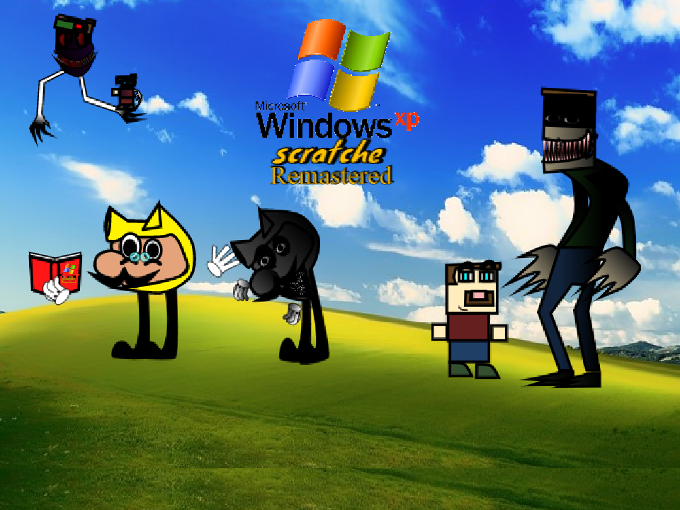 windows xp scratche Remastered by fox-luigi-14