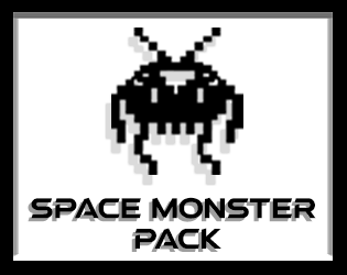 Space Monster Pixel Art Asset Pack by RUOK
