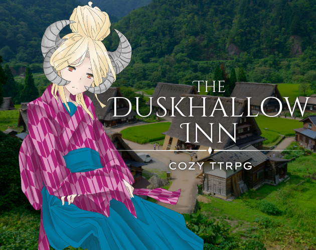 The Duskhallow Inn TTRPG by Shufubunko