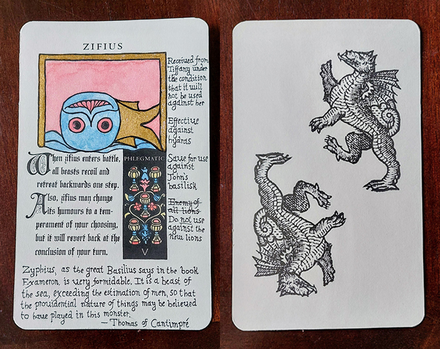 Battle of the Beaſts—Zifius by yarnbard