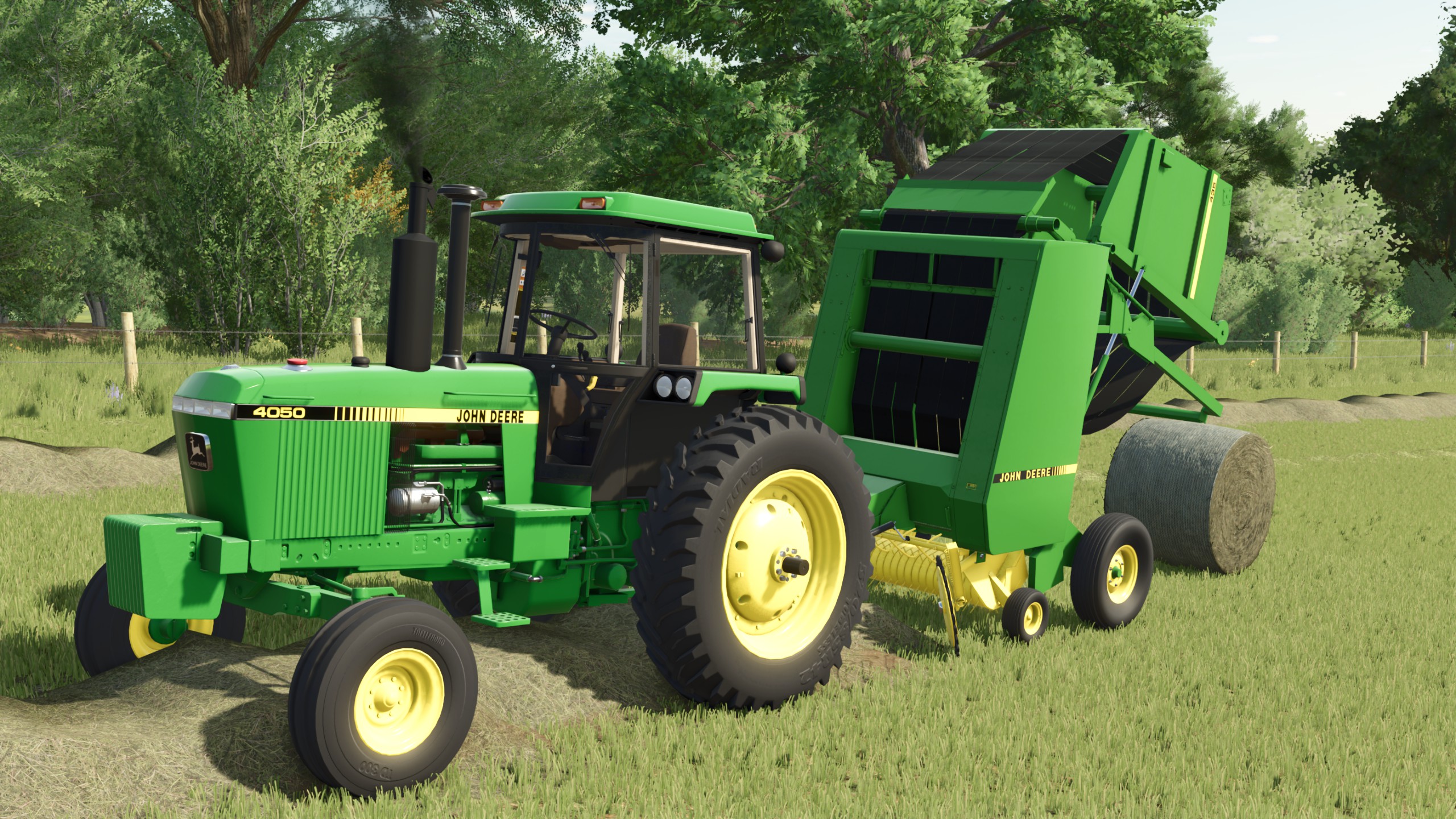 FS25 John Deere 435 and 535 Balers by Tired Iron Modding