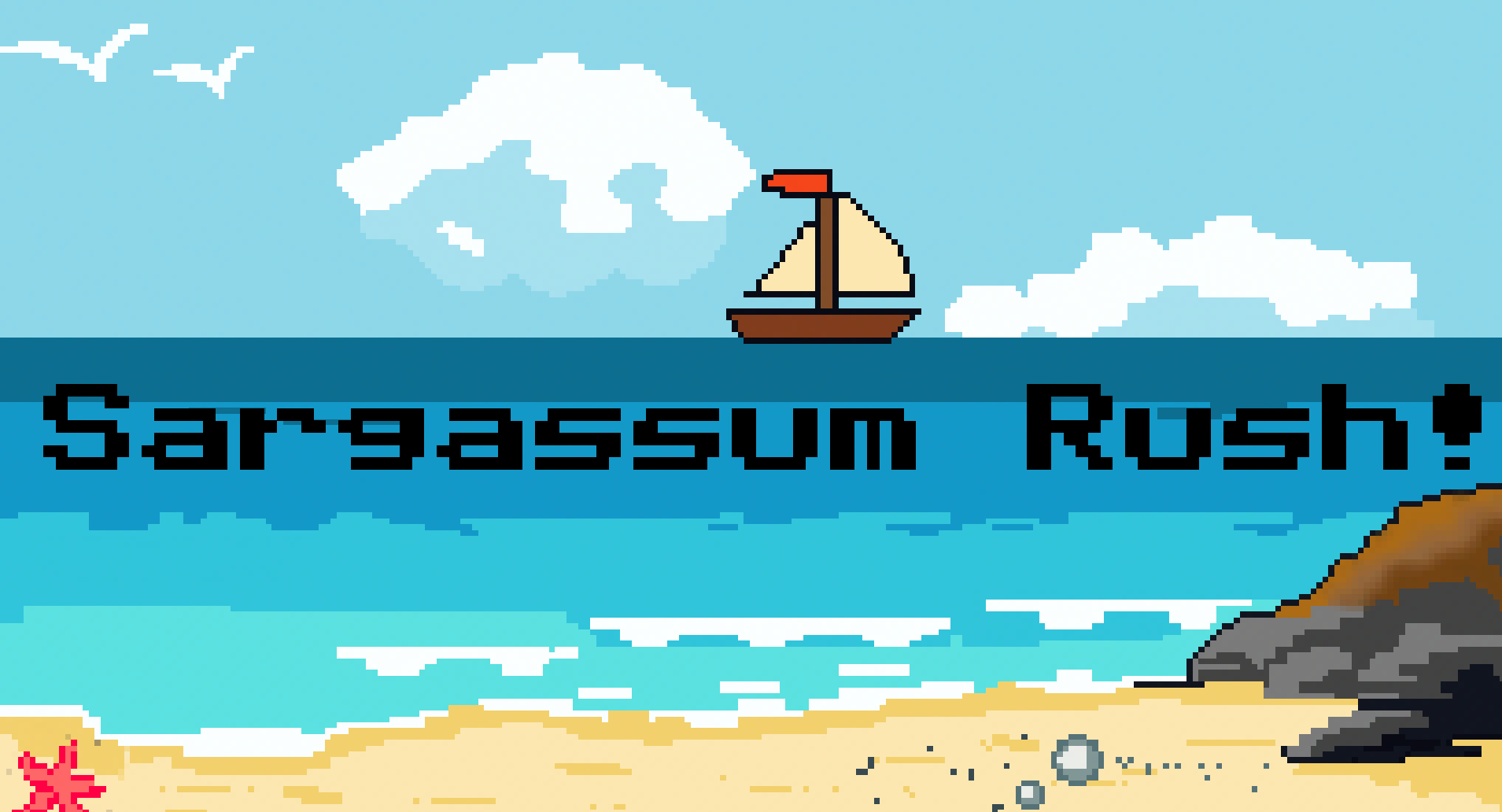 Sargassum Rush Final by amey-bhandari for C3 Game Jam Submissions - itch.io