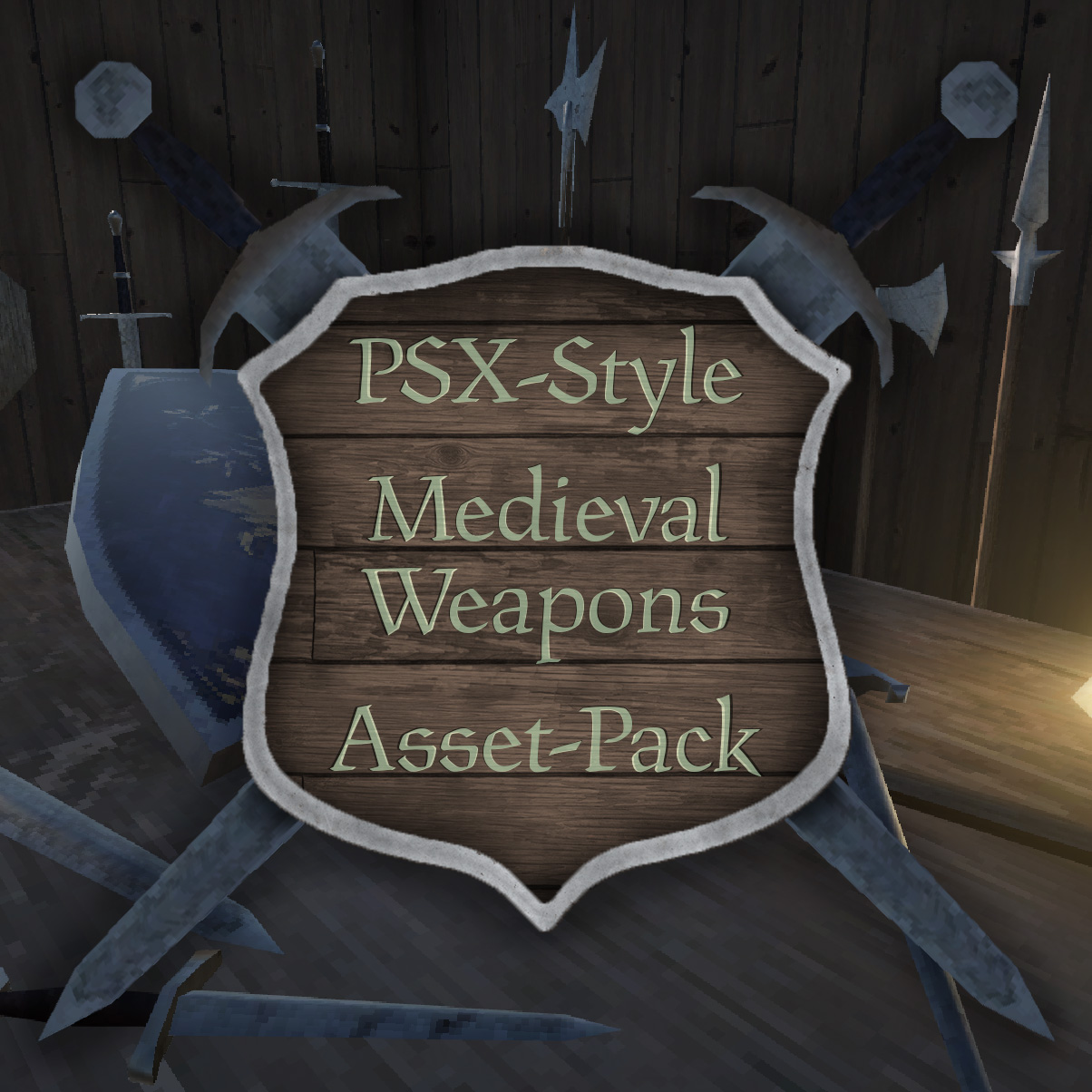 PSX-Style Medieval-Weapons Asset-Pack by Seawheat