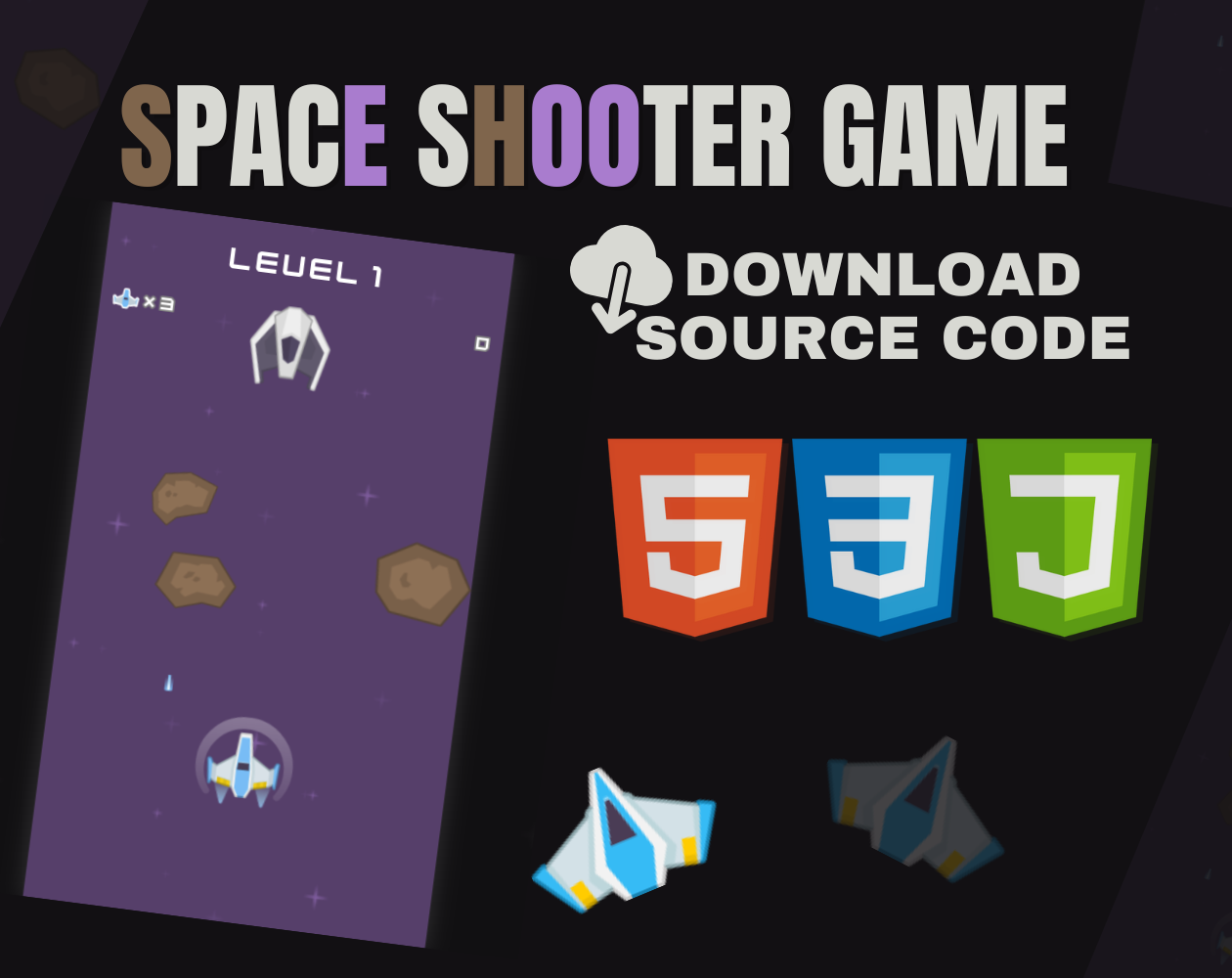 Space Shooter Game by Tajammal Maqbool