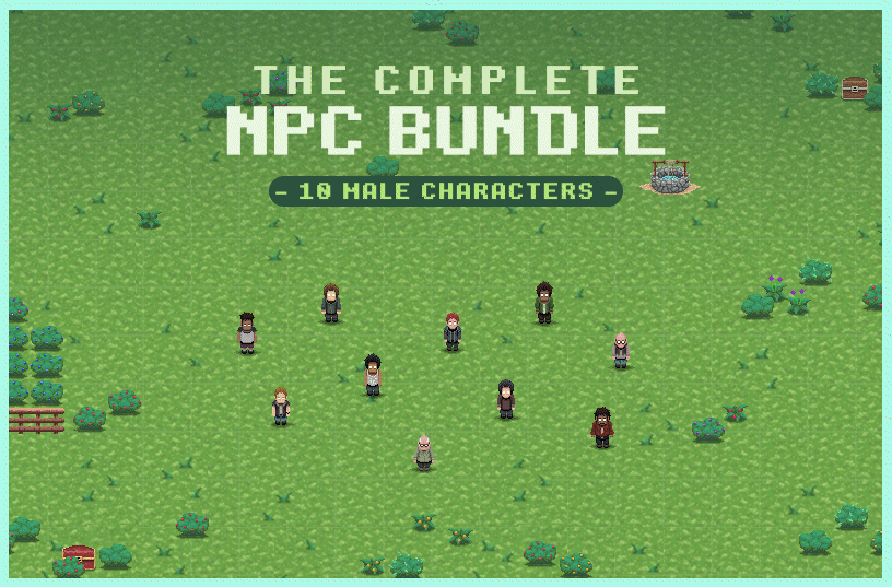NPC BUNDLE [males] by Nectanebo - itch.io
