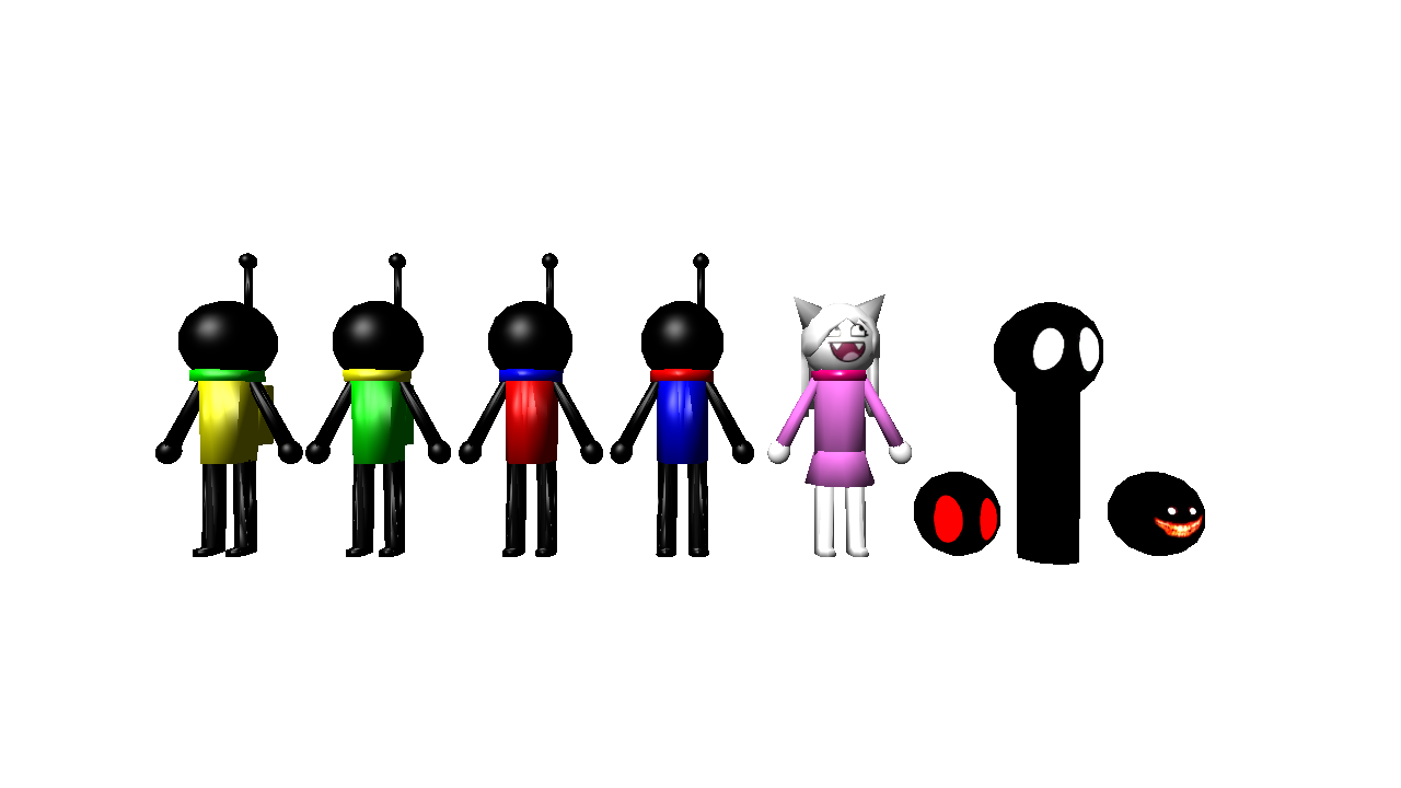 every character in slendy btw - itch.io