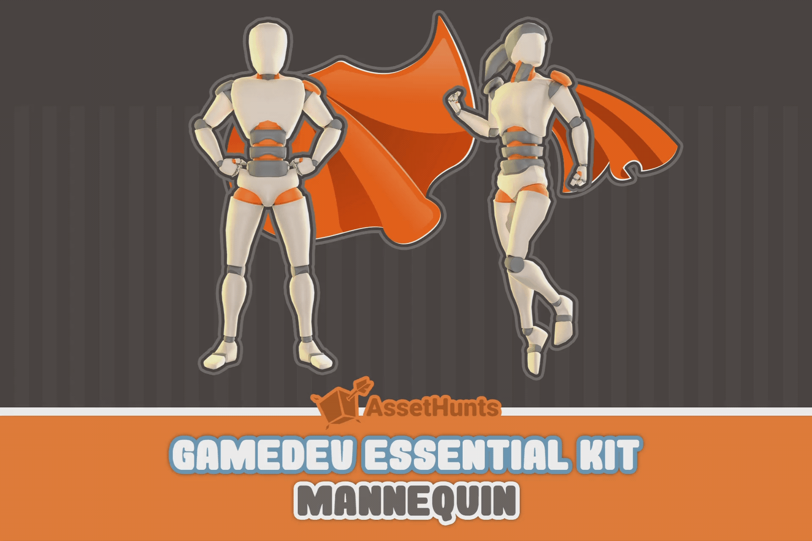 GameDev Essential Kit - Mannequin by AssetHunts!
